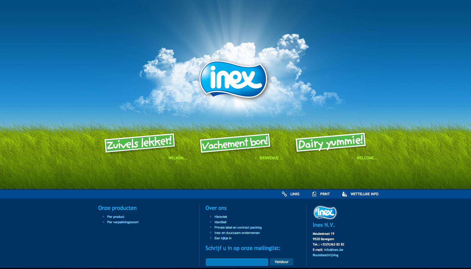 Inex - Webdesign By Westsite